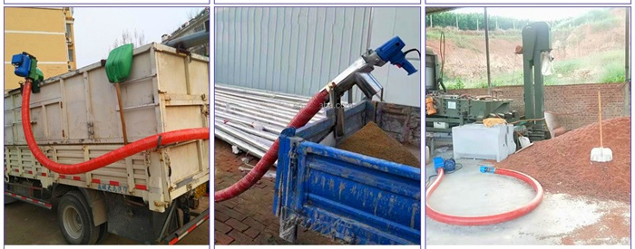 Portable Grain Suction Mechanism - Dahan Conveyor Manufacturer