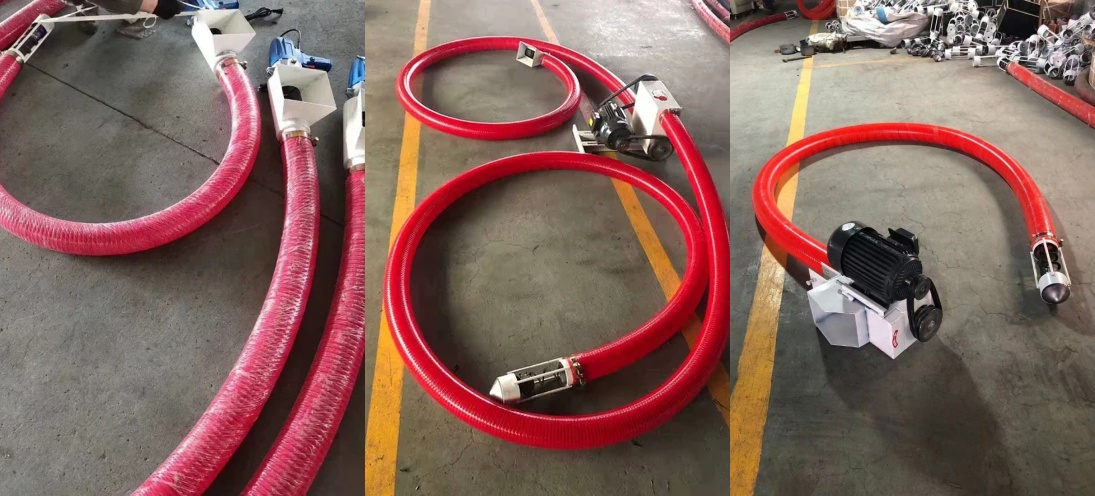 RLS100 Flexible Screw Conveyors - Dahan Conveyor Manufacturer