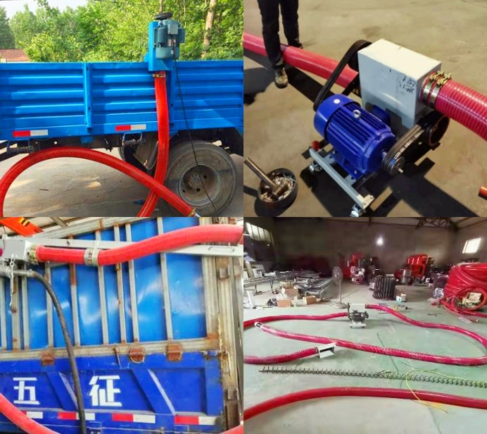 RLS100 Flexible Screw Conveyors - Dahan Conveyor Manufacturer